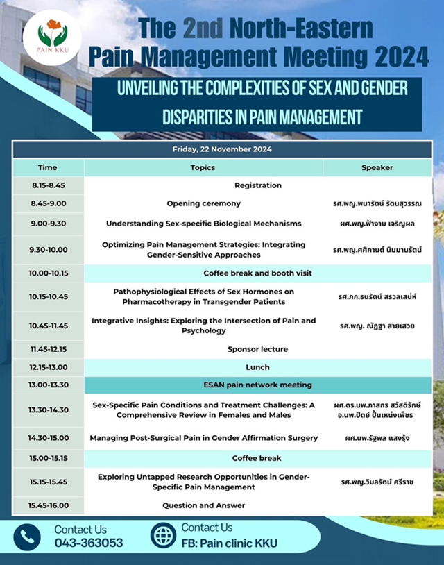 TASP | สมาคมการศึกษาเรื่องความปวดแห่งประเทศไทย